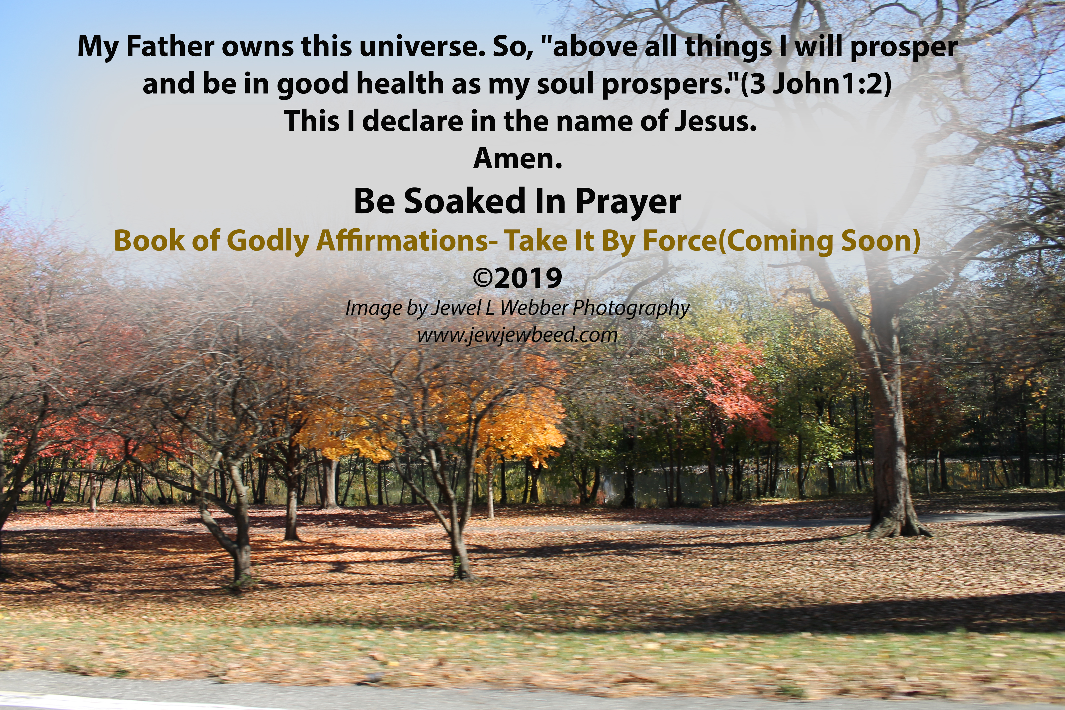 Prosper As My Soul Prospers – Be Soaked In Prayer